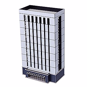 EatingBiting（R） N Scale 1/150 1/160 Modern Enterprise Government Skyscraper Buildings Models Realism Scene for DIY Sand Table Garden Micro Landscape Ornaments Decor Supply DIY Player Spray Painting