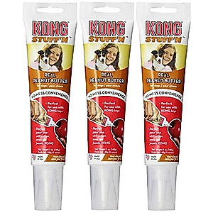 Kong Real Peanut Butter Tube 5oz (Pack of 3)