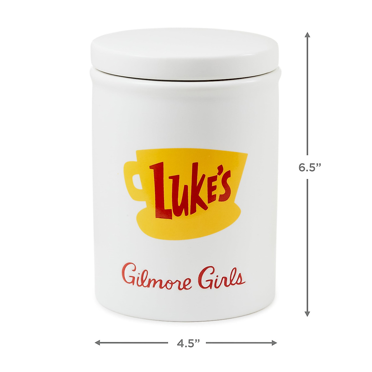 Hallmark Gilmore Girls Coffee Canister (Luke's Diner) Gifts for Mom, Sister, Fans