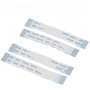 NSLikey 2Pcs L Left Handle Button Board Cable for PS5 V2.0 BDM-020 L1 L2 R1 R2 Connect Ribbon Flex Cable (2PCS Left)
