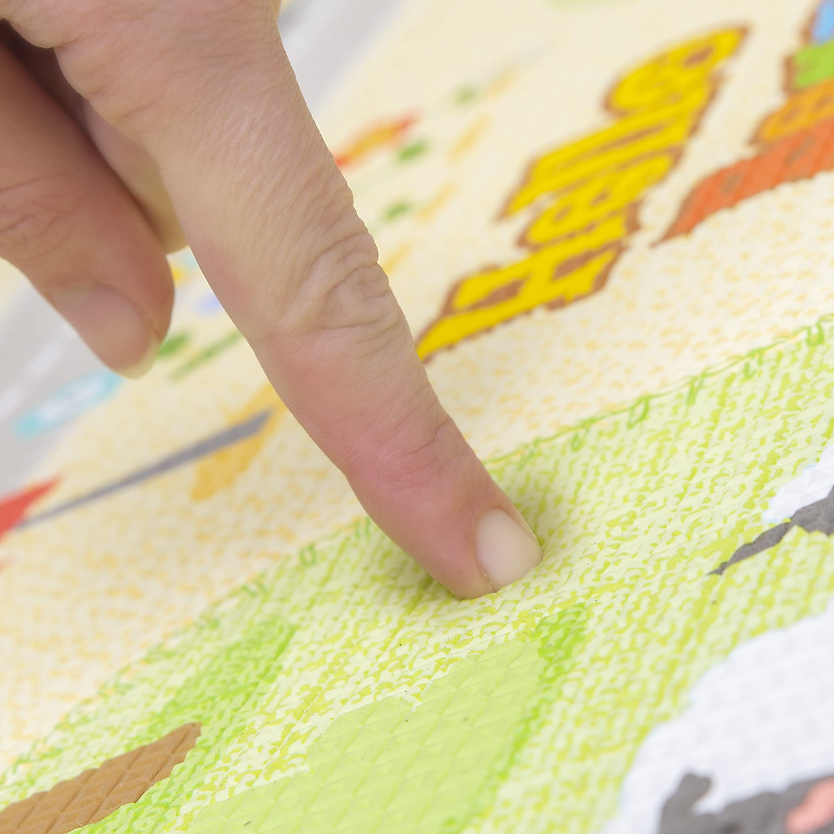 Parklon Baby Soft Play Mat (Hello Bear Smiletown, Large)