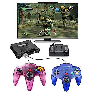 N64 Power Supply,AC Adapter Power Supply and AV Composite Video Cable Cord for N64