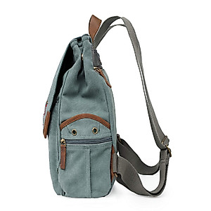 Atona Canvas Backpack (Teal)