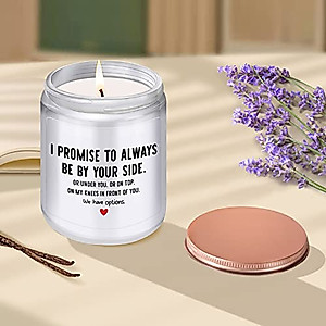 Gifts for Boyfriend Husband- Funny Anniversary Valentine’s Day Gifts for Him, Naughty Birthday Gifts for Fiance Girlfriend Wife Fiancee, Lavender Candle