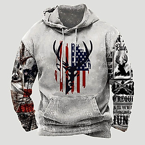 Aymnlox warehouse amazon warehouse deals Western Aztec Ethnic Graphic Hoodies Sweatshirts for Men 2023 Fall Fashion Long Sleeve Casual Ethnic Print Pullover fleece sweatshirt Gray L
