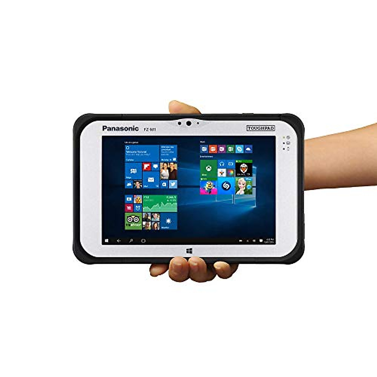 Panasonic Toughpad M1, FZ-M1, FZ-M1CEBEABM, Intel Core i5-4302Y @1.6GHz, 8GB, 128GB SSD, Wi-fi, Bluetooth, 4G LTE, Win 10 Pro, TPM 1.2, Camera, Webcam, 2D Barcode Laser (EA30), (Renewed)