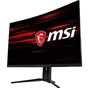 MSI 31.5” FHD (1920 x 1080) Non-Glare HDR Ready 180Hz 1500R Curvature 1ms 16:9 HDMI/DP/USB AMD FreeSync Height Tilt Adjustment Curved Gaming Monitor (OPTIX MAG322CR)