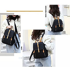 Women Backpack Purse Waterproof Nylon Anti-theft Rucksack Lightweight Shoulder Bag Travel Bag Handbag student bag Satchel Bag