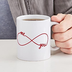 CafePress You And Me Together Forever Mugs Ceramic Coffee Mug, Tea Cup 11 oz