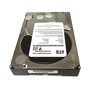 WL 6TB 64MB Cache 5400RPM SATA III (6.0Gb/s) 3.5" Internal Surveillance DVR Hard Drive - w/ 1 Year Warranty
