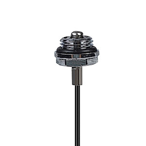 Pointer Display Thermometer with Waterproof Probe, PC G1/4 Thread Water Cooling System Temperature Meter for Computer Laptop