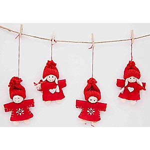 Mini Clothespins | 250 Pieces Mini Clothespins with 65 Feet of Jute Twine | 1-Inch Natural Wooden Clips for Decorations and Gifts by Voatation