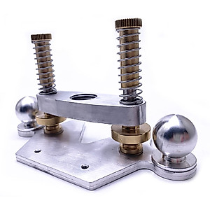 Jiayouy Precision Rotary Tool Plunge Router Attachment – Perfect for Guitar Bass Fretted Instrument Work - Type B