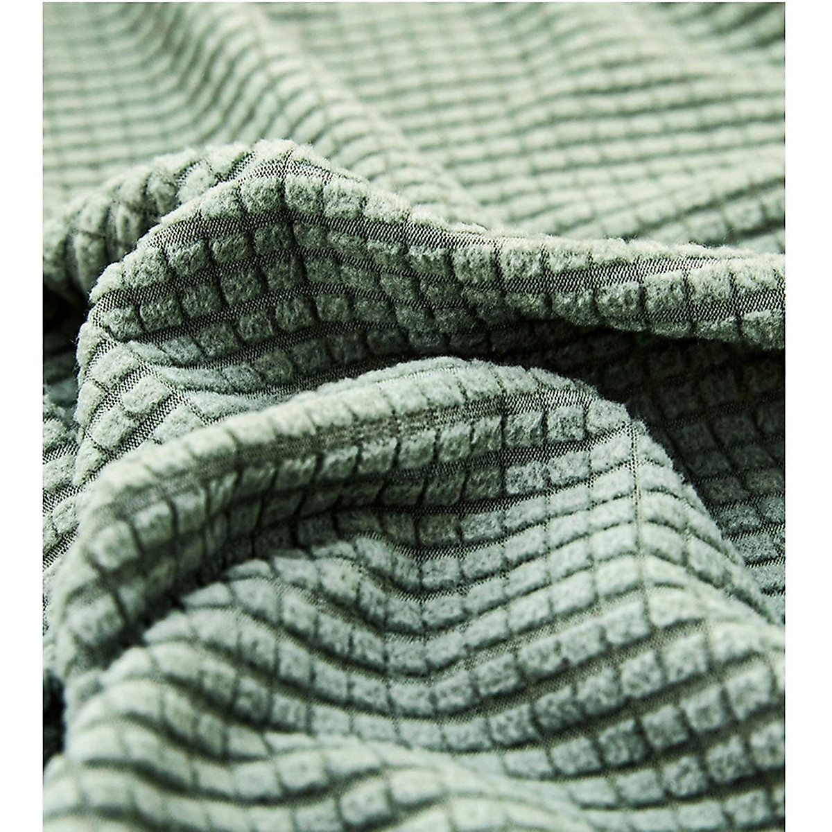 DuANgu Jacquard Sofa Slipcovers L Shape Stylish Sofa Cover Super Stretch Machine Washable Couch Covers Great for Kids & Pets -Blue-4 Seater+4 Seater