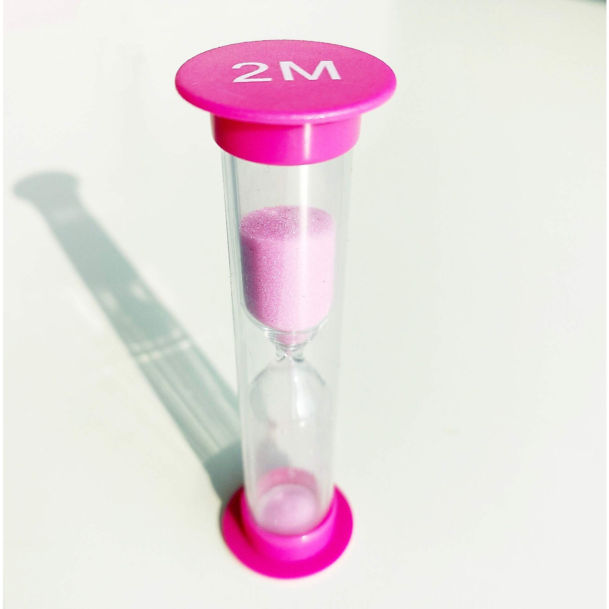 Sand Timers,multicolor plastic timer,30s/1M/2M/3M/5M/10Minutes Sandglass Timer,for games or the kitchen or office or decorationg,time management,brushing timer,gift（Pack of 6）