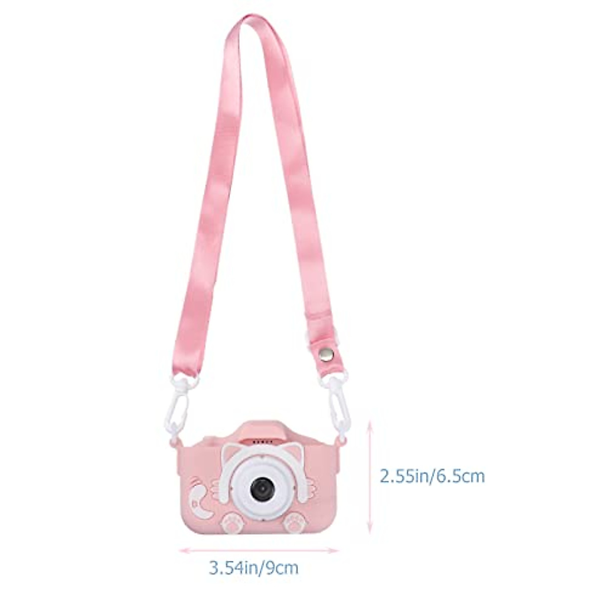 PartyKindom Kids Toys Kids Toys 1Pc Kids Camera Girls Toy Birthday Gift, Mini Digital Camera Lovely Cat Design Camera Brain Toy Girl Toys