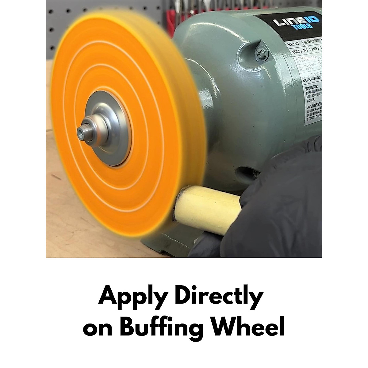 LINE10 Tools Buffing and Polishing Compound for Metal, Set of 6