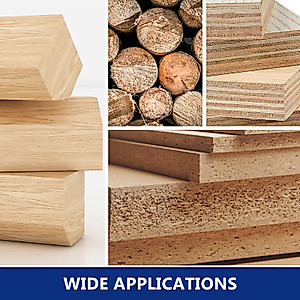 DOWOX Dado Blade Set, 8-Inch, 24-Tooth with 5/8-Inch Bore - 23 Pieces