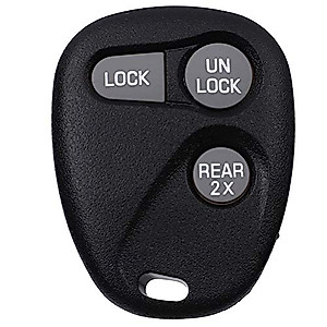 OCPTY 2 pcs Flip Key Entry Remote uncut Key Fob Transmitter Replacement for 97-02 for Chevy for GMC for Oldsmobile Express Sonoma for Astro for Suburban for Tahoe Yukon Jimmy Savana Bravada ABO1502T