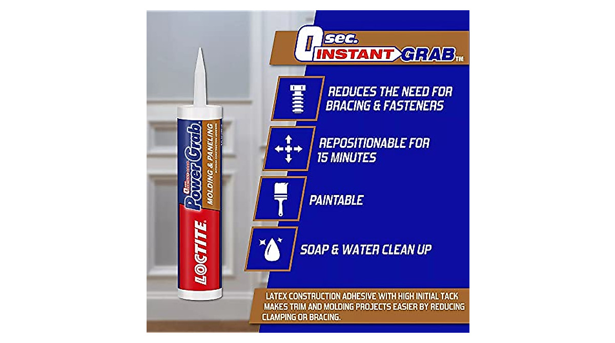 Loctite Power Grab Express Adhesive - 9 fl oz - Instant Grab