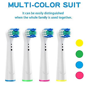 Replacement Toothbrush Heads for Braun, 8 Pack Clean Electric Brush Heads Compatible with Most Electric Toothbrush, Refill for 7000/Pro 1000/9600/ 5000/3000/ 8000 and More.