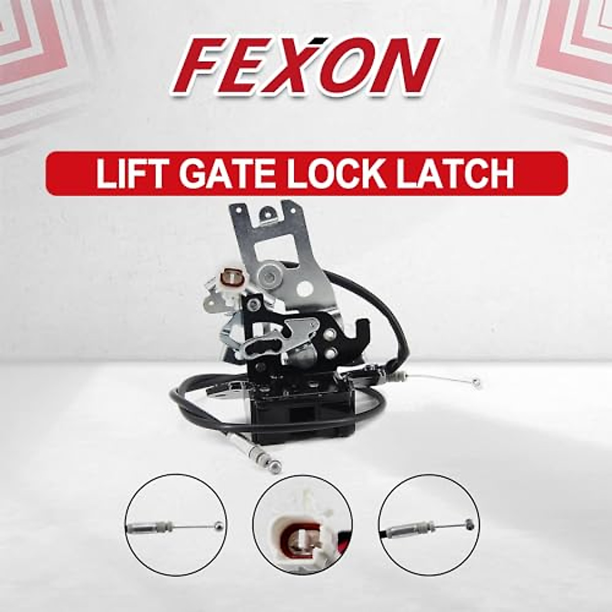 Rear Liftgate Actuator Hatch Trunk Latch Tailgate Lock Replaces for Toyota Sequoia 2001 2002 2003 2004 2005 2006 2007 69301-0C010 64680-0C010 931-861