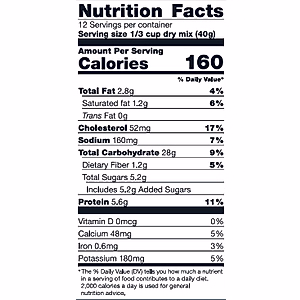 Farin'UP Belgian Waffle Mix with Pearl Sugar, 16oz | Resealable, No Mess Packaging (Pack of 1)