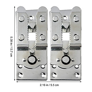2 Pcs Connector Sectional Sofa Sectional Sofa Interlocking Sectional Couch Fasteners Decked Accessories Sectional Couch Brackets Couch Clips Iron Hinge Plug