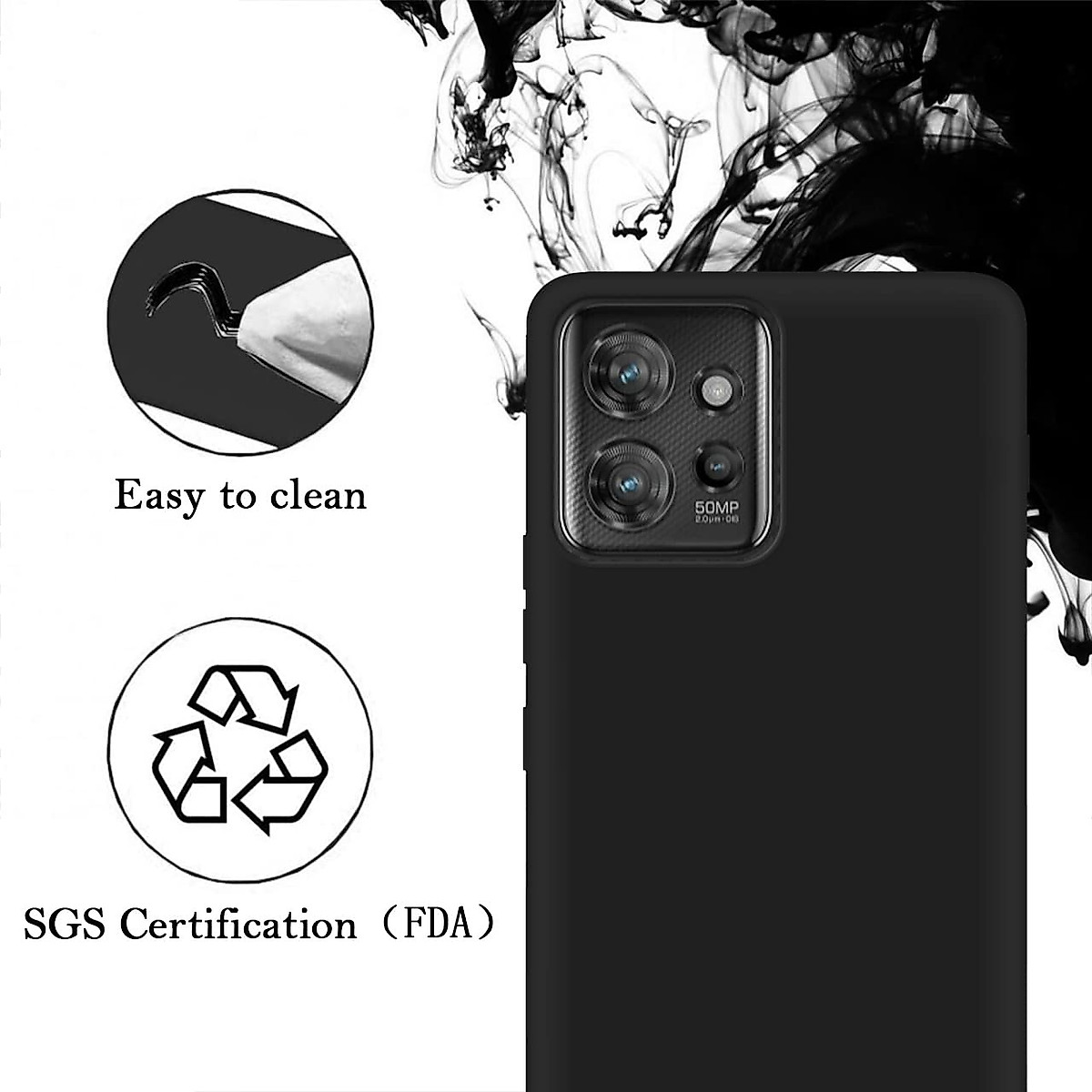 Custom Phone Case for Motorola Moto ThinkPhone 5G Customized Personalized Multi-Picture Collage Photos Cover Anti-Scratch Shock-Resistant Soft Protective TPU Phone Cases