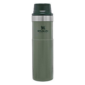 Stanley Classic Trigger Action Travel Mug 20 oz –Leak Proof + Packable Hot & Cold Thermos – Double Wall Vacuum Insulated Tumbler for Coffee, Tea & Drinks – BPA Free Stainless-Steel Travel Cup