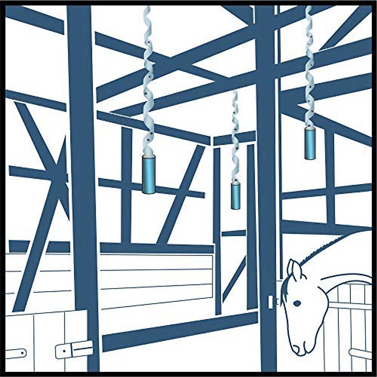 Catchmaster Fly Ribbon 20Pk, Bug & Fly Traps for Indoors and Outdoors, Premium Sticky Adhesive Fruit Fly & Gnat Hanging Strips, Bulk Scented Flying Insect Paper Rolls, Non Toxic Pest Control for Home