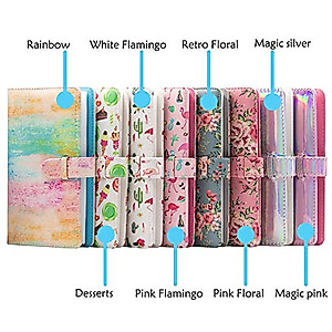 Ablus 96 Pockets Mini Photo Album for Fujifilm Instax Mini Camera, Polaroid Snap, Z2300, SocialMatic Instant Cameras & Zip Instant Printer (96 Pockets, Rainbow)