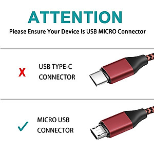 TPLTECH PS4 Controller Charging Cable, ［2PACK-15Ft］Micro USB 2.0 Nylon Braided Fast Charger & Cord, High Speed Data Sync Charge Cable for PlayStation 4, Xbox One S/X Controller, Android Phone, Silver