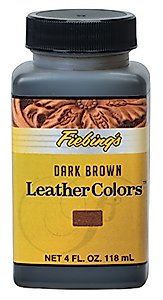 Fiebing's Leathercolors 4 oz., Dark Brown
