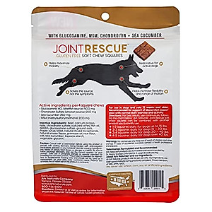 ARK NATURALS Sea Mobility Joint Rescue Dog Treats, Beef Flavor, Joint Supplement with Glucosamine & Chondroitin, 9 Ounce (Pack of 2)