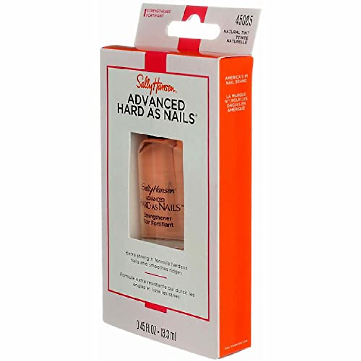 Sally Hansen Advanced Hard As Nails Natural Tint 0.45 Ounce (13.3ml) (2 Pack)