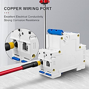 JOTTA DC 500V Miniature Circuit Breaker Mini MCB Fuse PV System Solar Engery DZ47 32A (2 Pack)