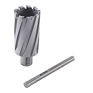 ACTOOL 1-1/2'' Diameter x 2'' Depth of Cut Carbide Tipped TCT ANNULAR Cutter with 3/4'' Weldon Shank