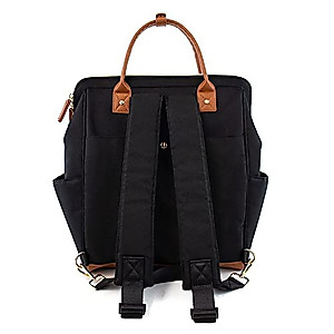 Maevn ReadyGO Water-Resistant Clinical Tote Backpack in Heather (Black)