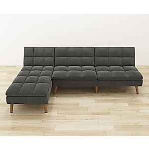 Gold Sparrow Bovey Convertible Sofa Bed Sectional