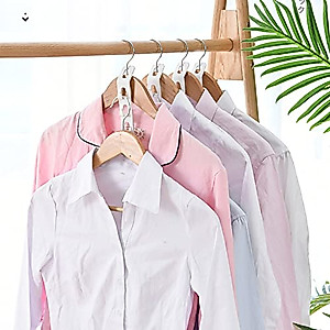 Hanger Connector Hook 4PCS Plastic Hook Cascading Hangers Space Saving Heavy Duty Wardrobe Organizer Bed Bags for Storage