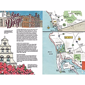 The Best Coast: A Road Trip Atlas: Illustrated Adventures along the West Coasts Historic Highways (Travel Guide to Washington, Oregon, California & PCH)