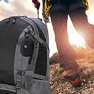 Fintie Silicone Case for New Beats Studio Buds, Shockproof Earbuds Cover with Keychain Carabiner Support Wireless Charging (Black)