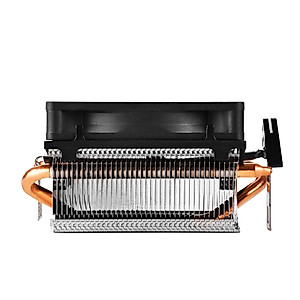 Silverstone KR01 Low Profile 95W AMD Socket AM2/AM3/AM4/FM1/FM2 CPU Cooler Only 54mm Tall Cooling, SST-KR01