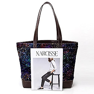 Purses for Women, Tote Bag, Tote Bag for Women, Small Tote Bag, abstract colorful galactic universe galaxy pattern