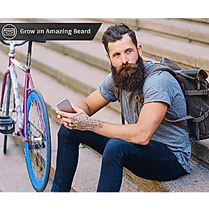 Naturenics Premium Beard Grooming Kit for Men - 100% Organic Unscented Beard Oil, Beard Balm Butter Wax, Beard Brush, Beard Comb, Beard Scissors for Beard & Mustache-with Bamboo Box & eBook