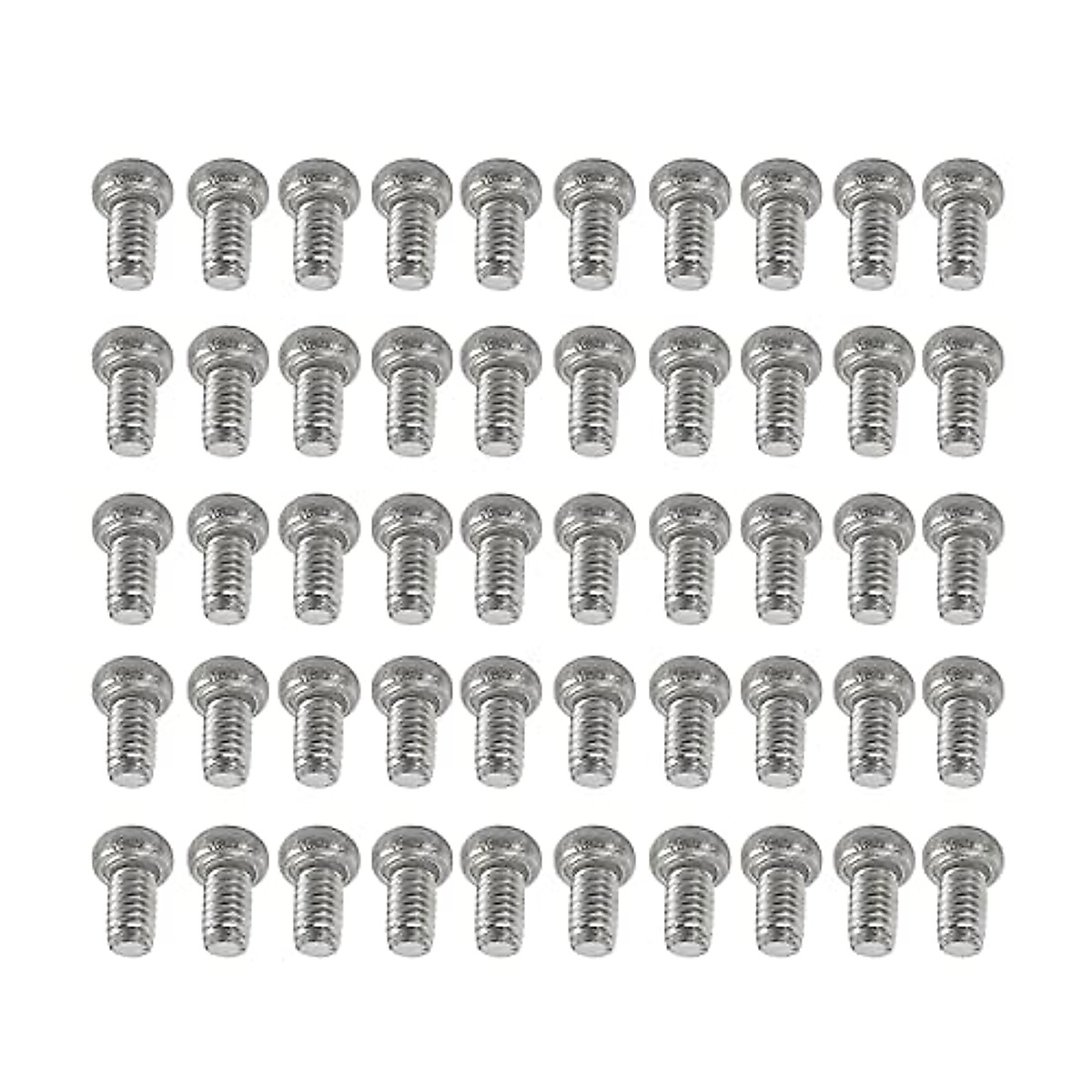 Frobea 240Pcs M2 x 4mm 304 Stainless Steel Round Head Screws