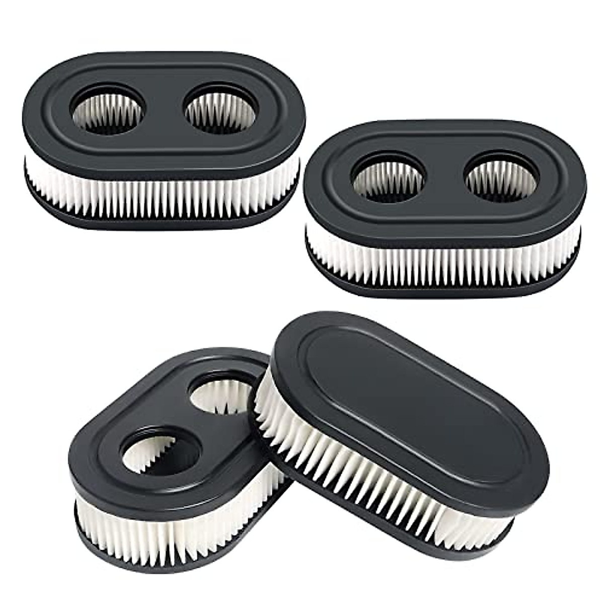 4Pack Air Filter 593260 798452 334404 Air Cleaner Cartridge Filter, Lawn Mower Air Cleaner Replacement Filters for 4247 5432 5432k 09P00 09P702 500EX 550EX 575EX 625EX 675EXI 725EXI Series Engine