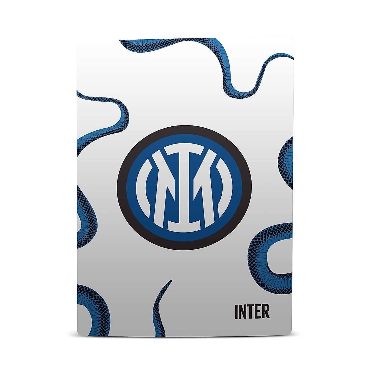 Head Case Designs Officially Licensed Inter Milan Away 2021/22 Crest Kit Vinyl Faceplate Sticker Gaming Skin Decal Cover Compatible With Sony PlayStation 5 PS5 Digital Edition Console