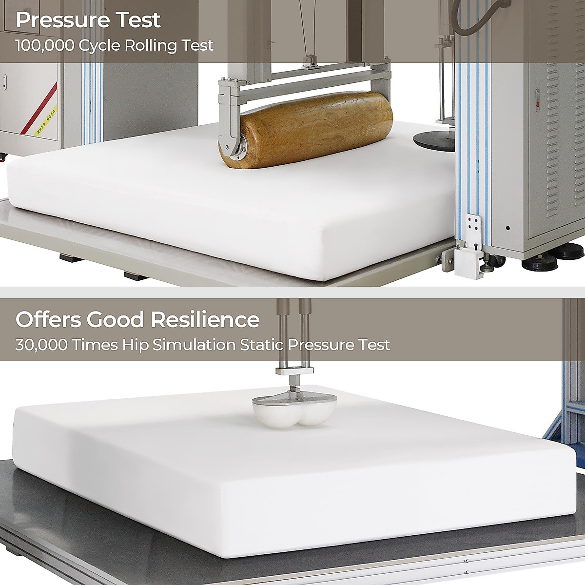 Yaheetech 8 Inch Full Size Mattress Cooling Gel Memory Foam Mattress, Green Tea Mattress for Fresher Sleep, Medium Firm, CertiPUR-US Certified, Full Mattress in a Box